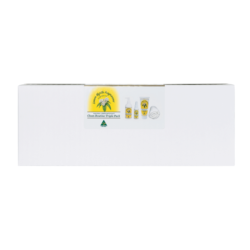 Clean Routine Triple Pack | Australian Made Gifts | Lemon Myrtle ...