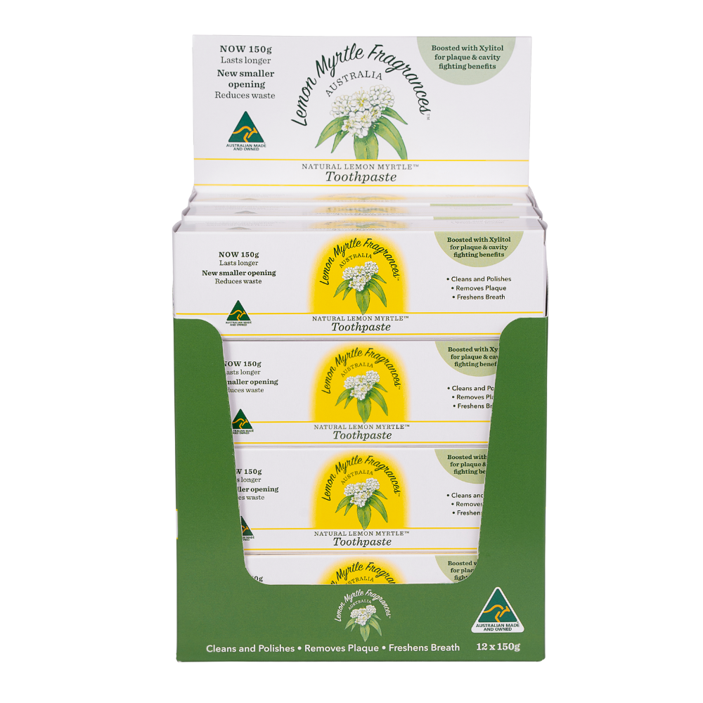 Toothpaste | Natural | Lemon Myrtle | Xylitol | Fluoride Free – Lemon Myrtle Fragrances