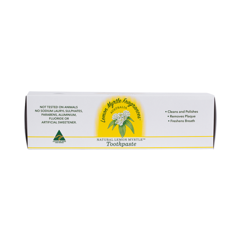 Toothpaste | Natural | Lemon Myrtle | Xylitol | Fluoride Free – Lemon Myrtle Fragrances